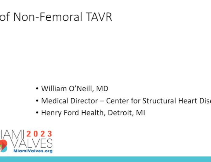 Status of Non-Femoral TAVR | tctmd.com